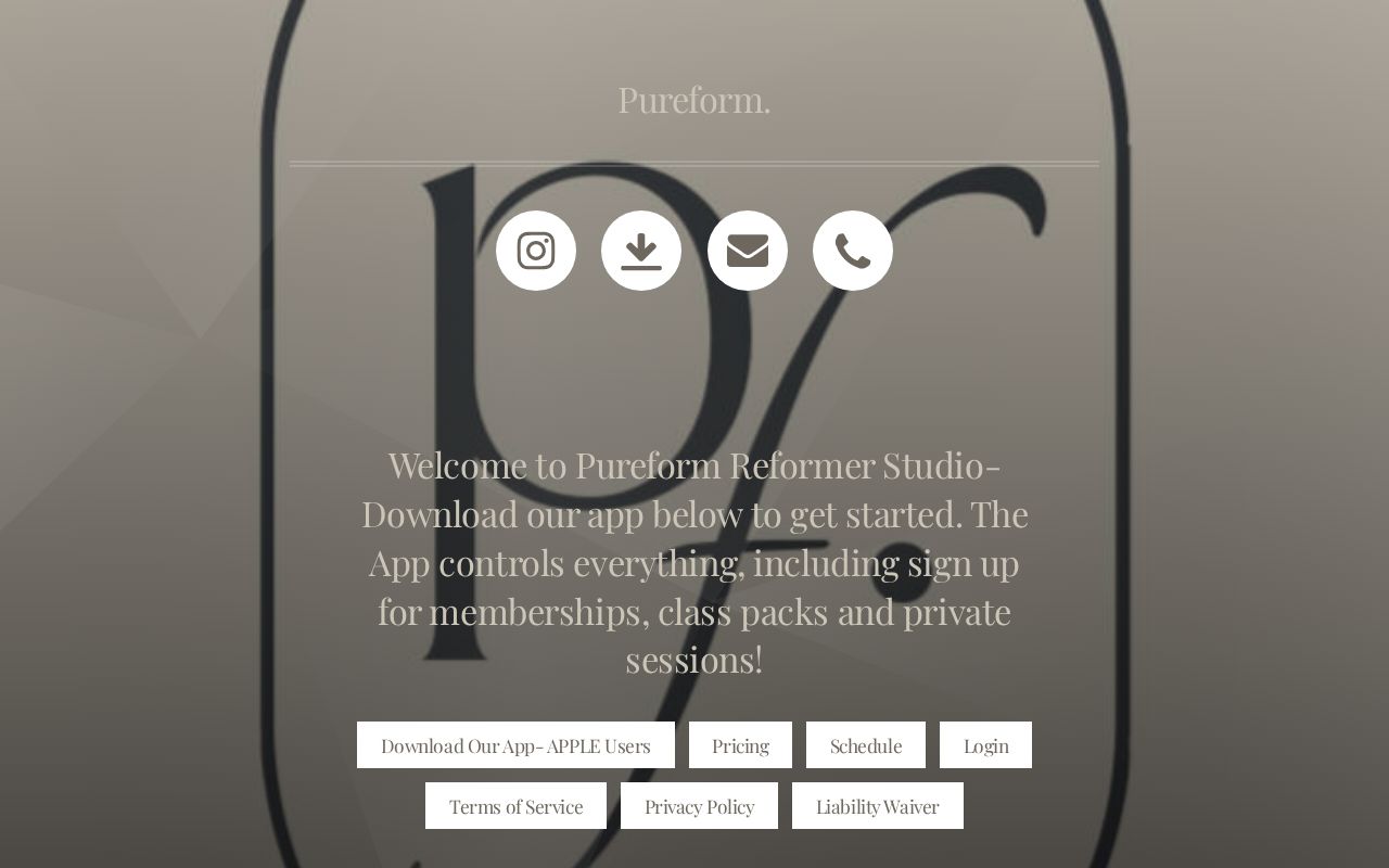 Pureform Reformer Studio